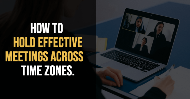 #61. How to hold effective meetings with your team across multiple time ...